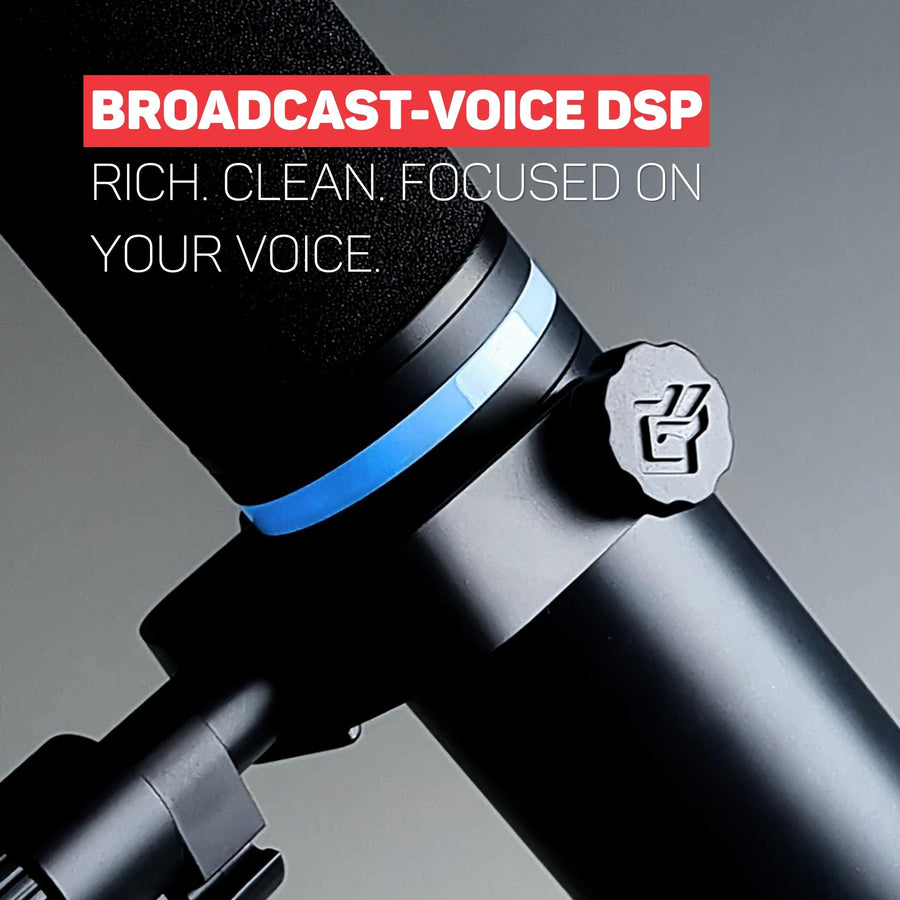 USB Broadcast Dynamic Mic for Streaming, Gaming, and Podcasting – BEACN