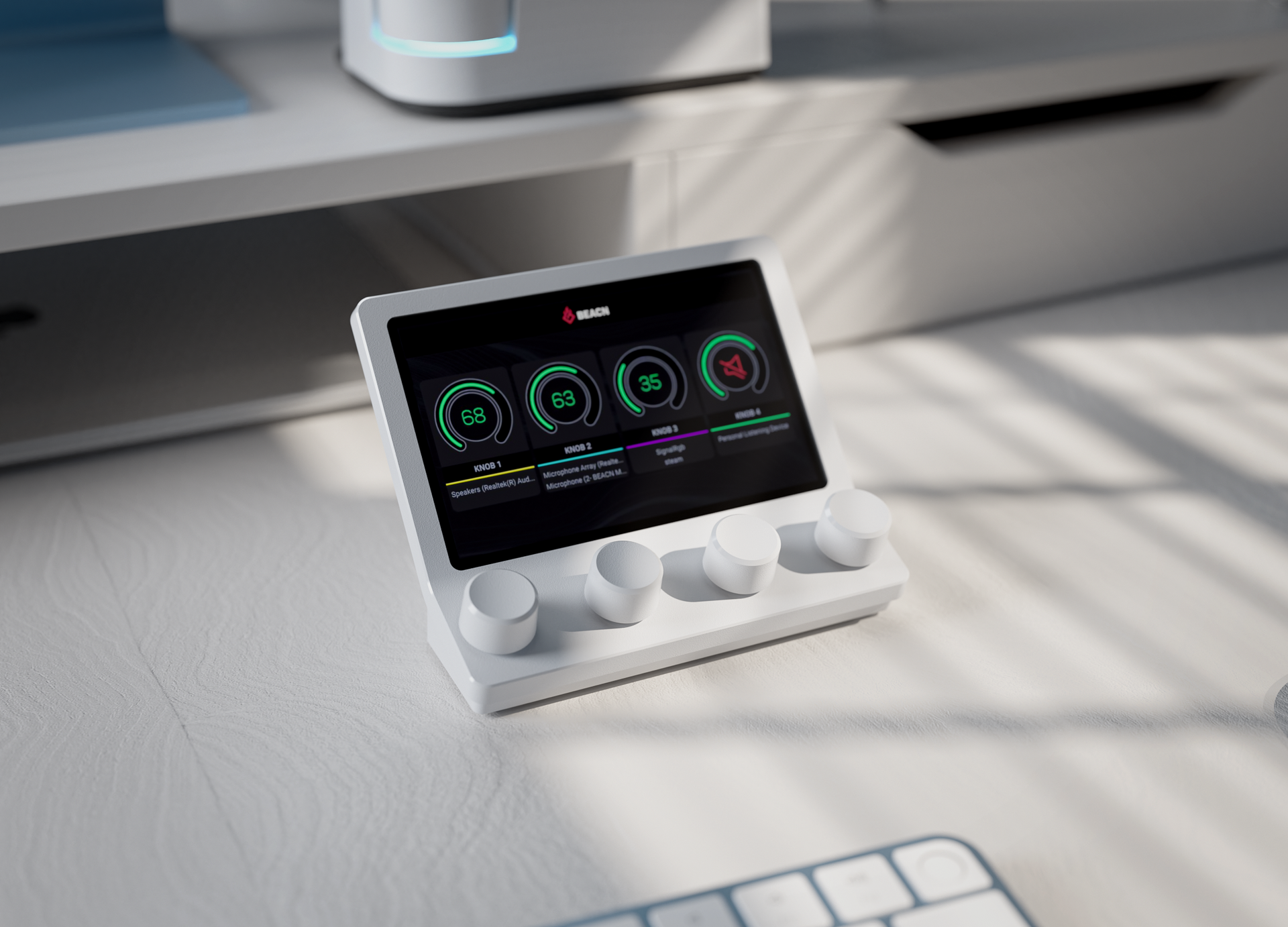 USB Broadcast Dynamic Mic for Streaming, Gaming, and Podcasting – BEACN