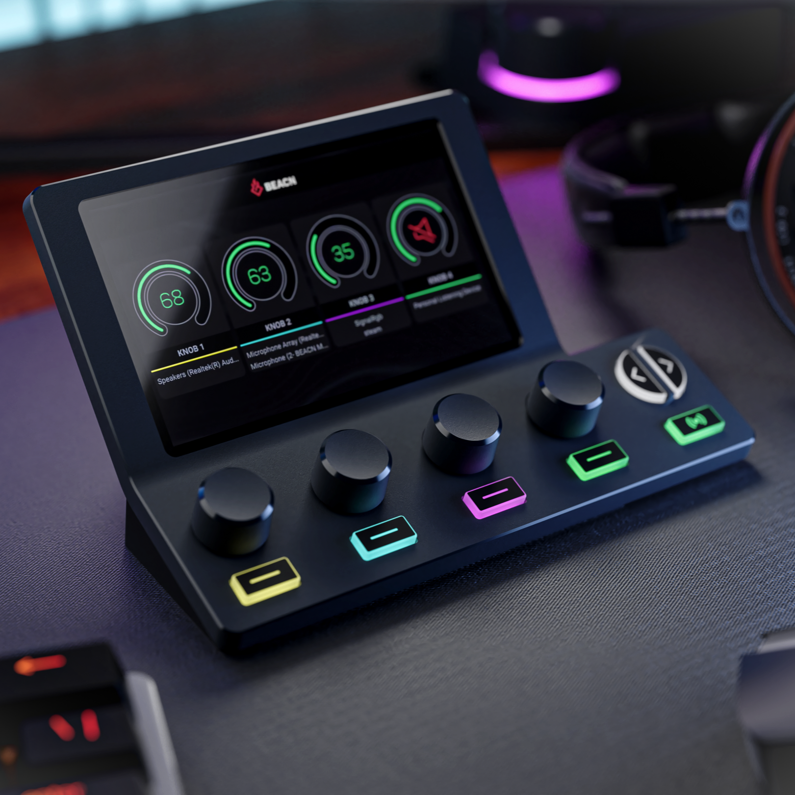 BEACN Mix Create - Audio Control for Streamers, Gamers and Podcasters