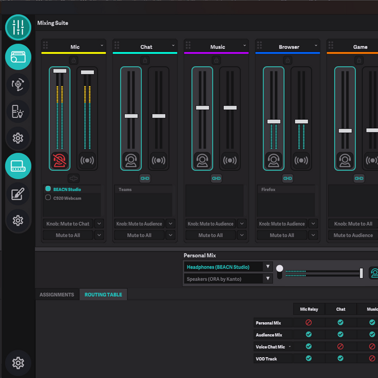 BEACN Studio - Creator XLR Interface