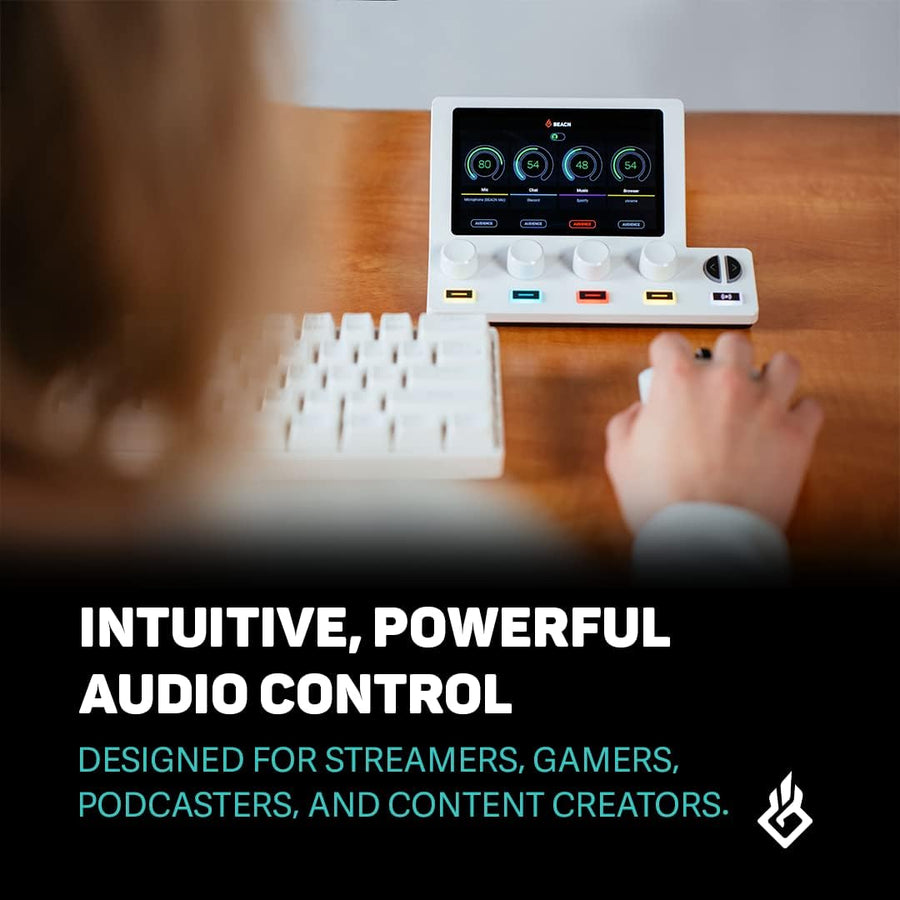 BEACN Mix Create - Audio Control for Streamers, Gamers and Podcasters